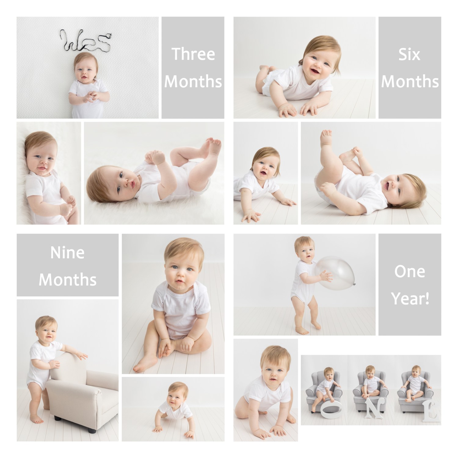 Growing Up So Fast | Greenwich Baby Milestone Photography – Looking Up ...